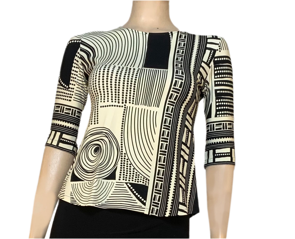 Ava Top Half Sleeve – Sharon London