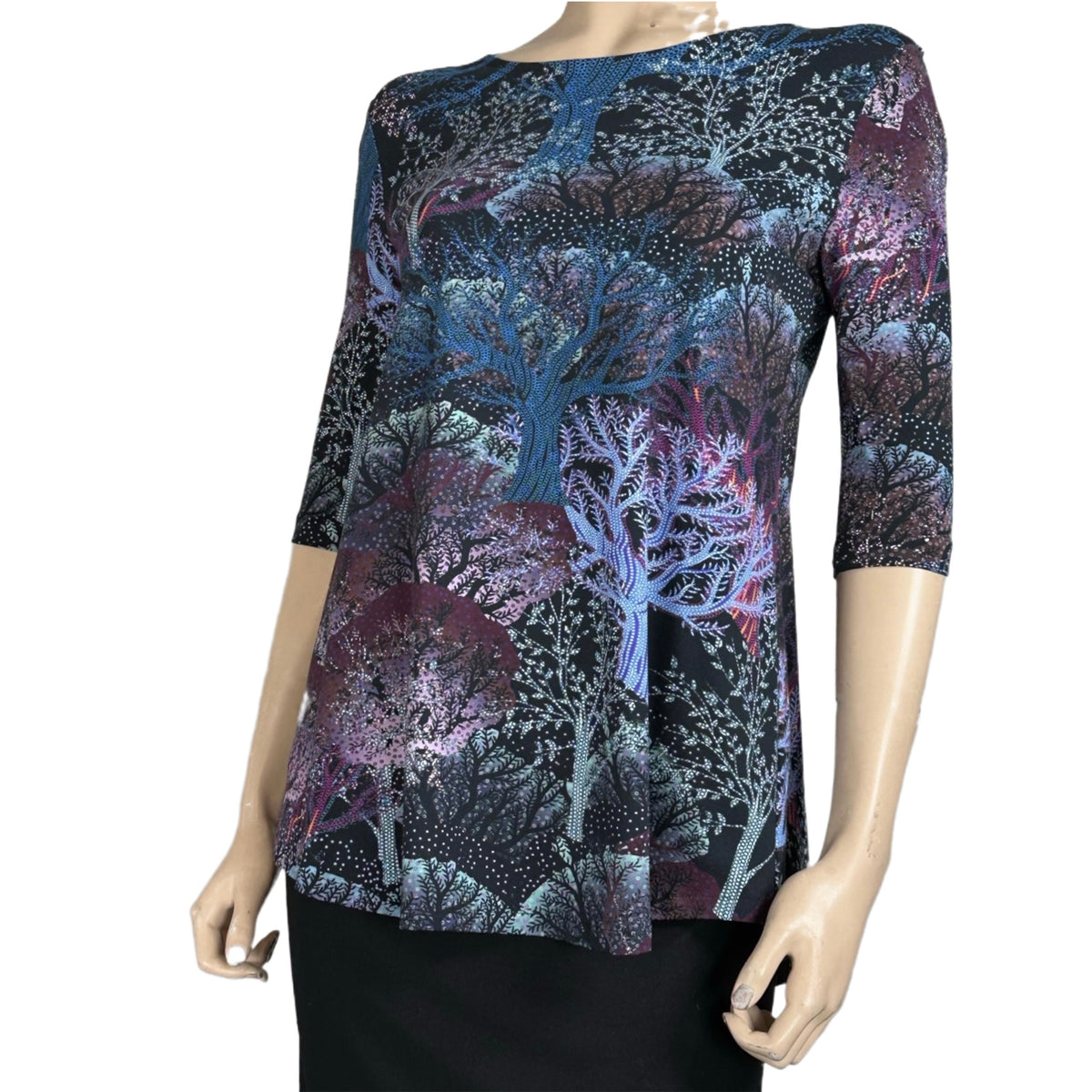 Blue Mountain Aline Tunic – Sharon London