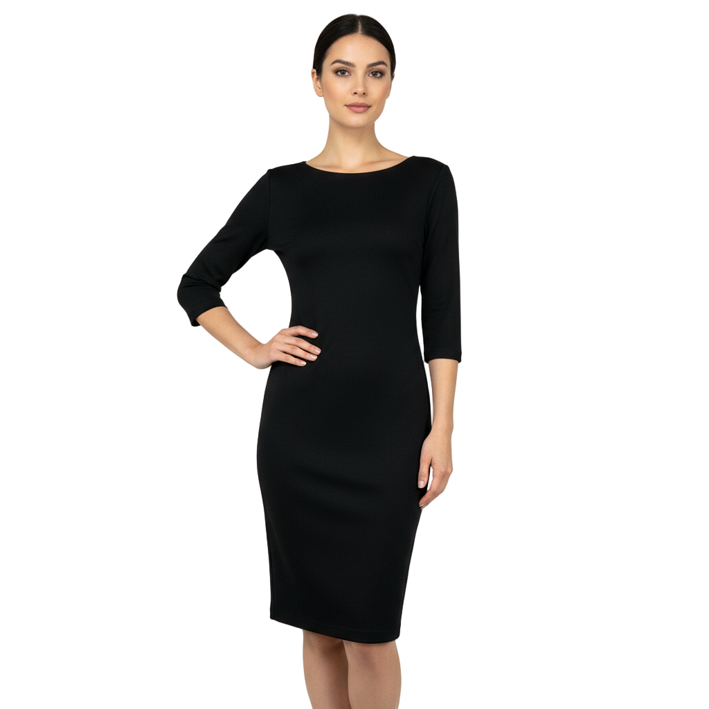 Solid Michelle Cotton/Bamboo Dress – Sharon London